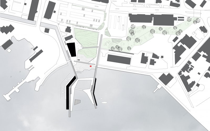 Plandrawing Faaborg Havnebad - MASU Planning