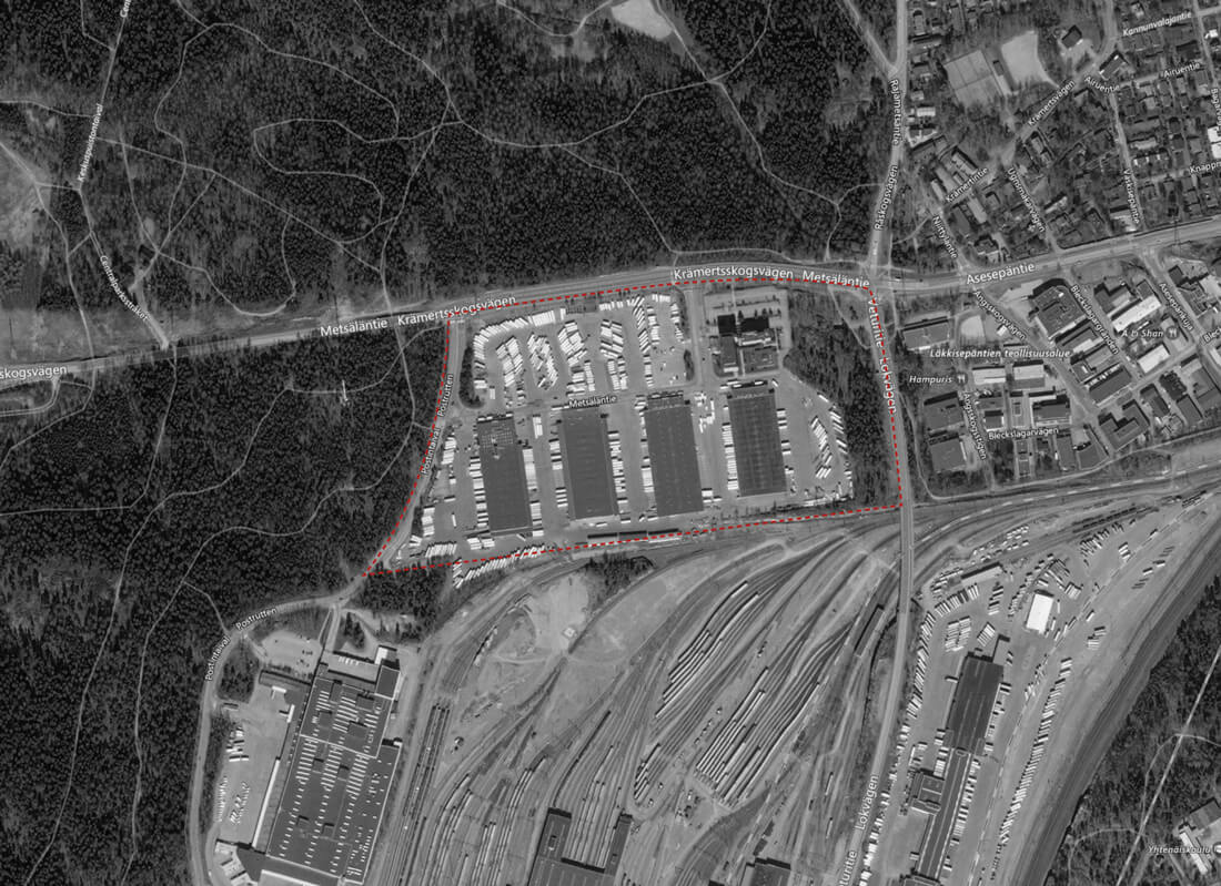 NEW MASTERPLAN AND COURTYARD PROJEKT IN POSTIPUISTO - MASU Planning