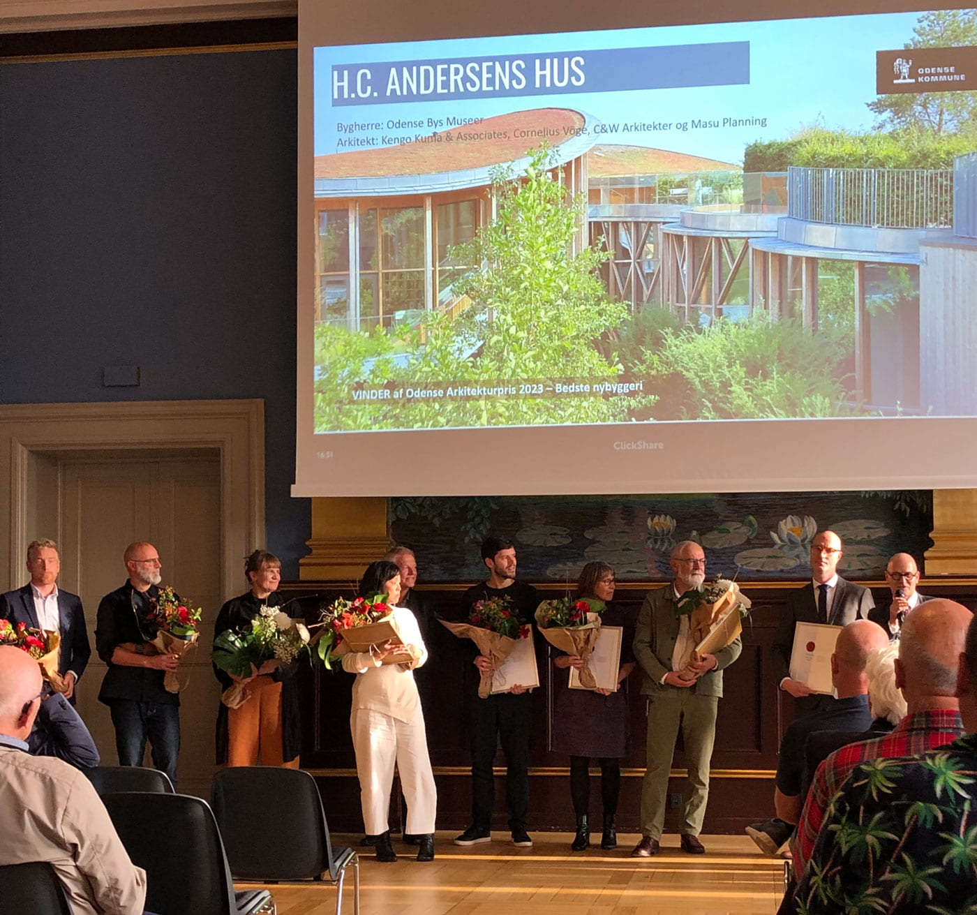 Odense Municipality awards our team for H.C. Andersen's Museum design ...